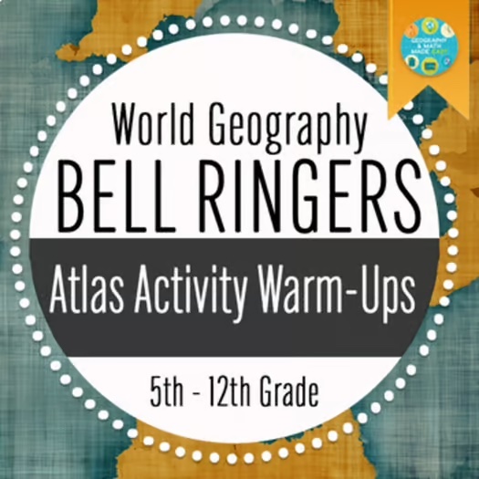 How to Teach Geography: Why Use Bell Ringers? – Geography & Math Made Easy