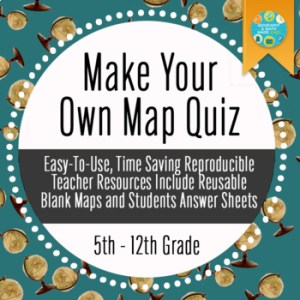 Marks the Spot With This Customizable Map Quiz Template – Geography ...