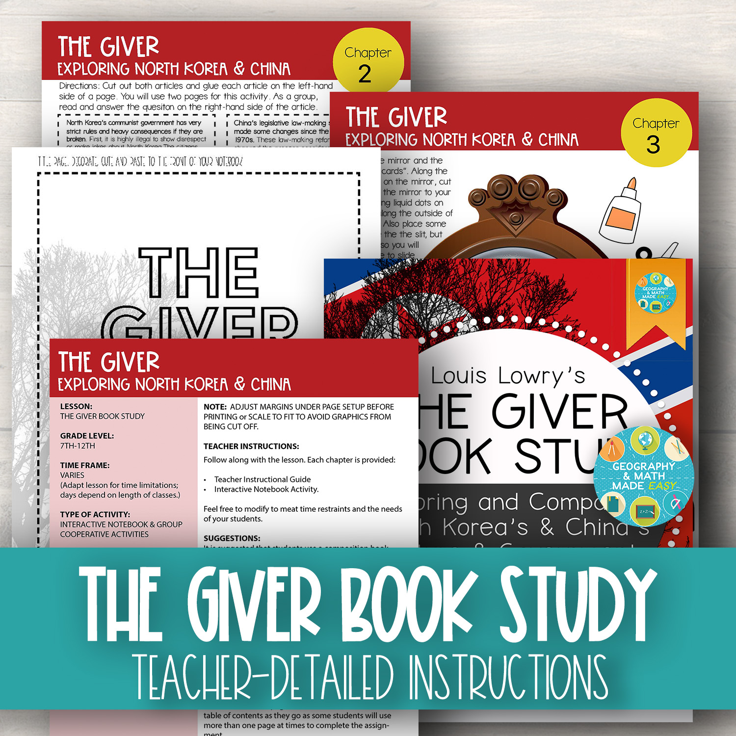 The Giver Book Study: Exploring China and North Korea Cultures ...