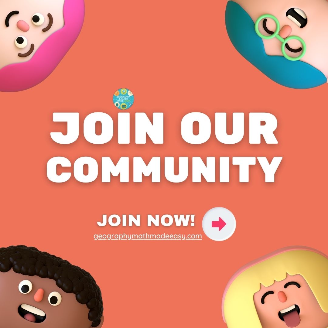Join the Geography & Math Made Easy Community – Geography & Math Made Easy