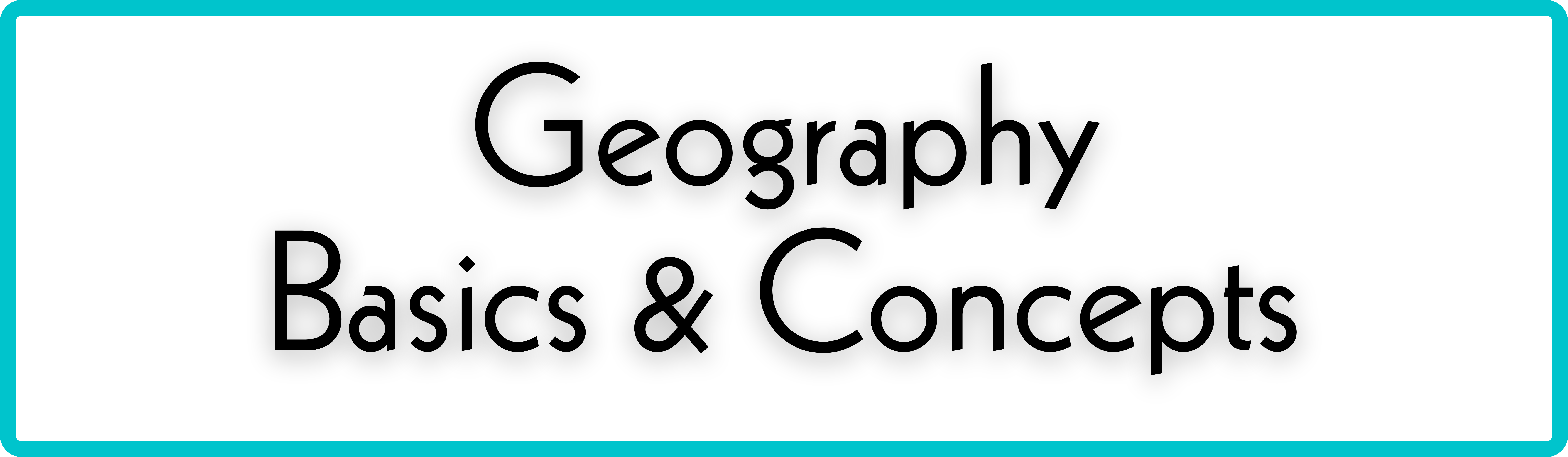 Geography & Math Made Easy