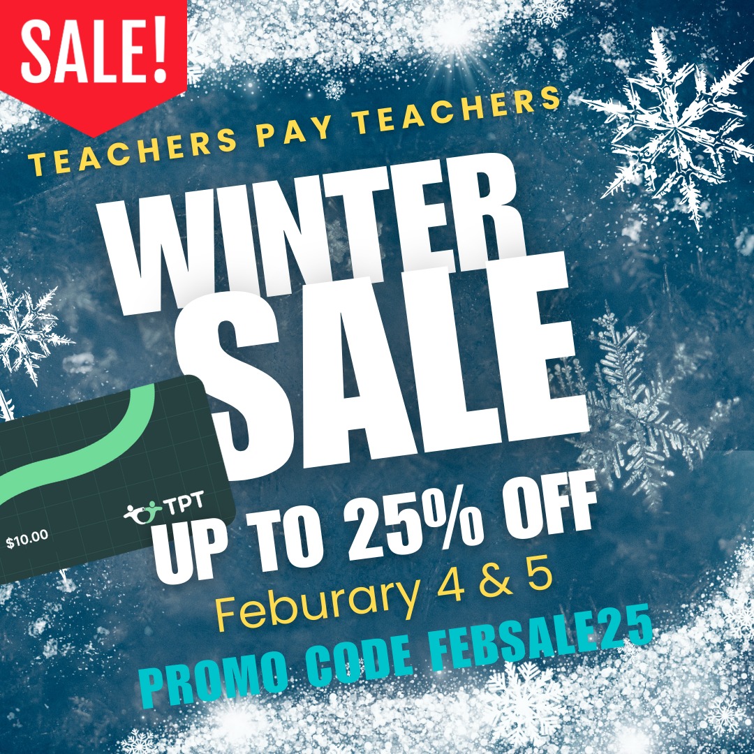 TPT Winter Sale: Save Big on Resources! – Geography & Math Made Easy